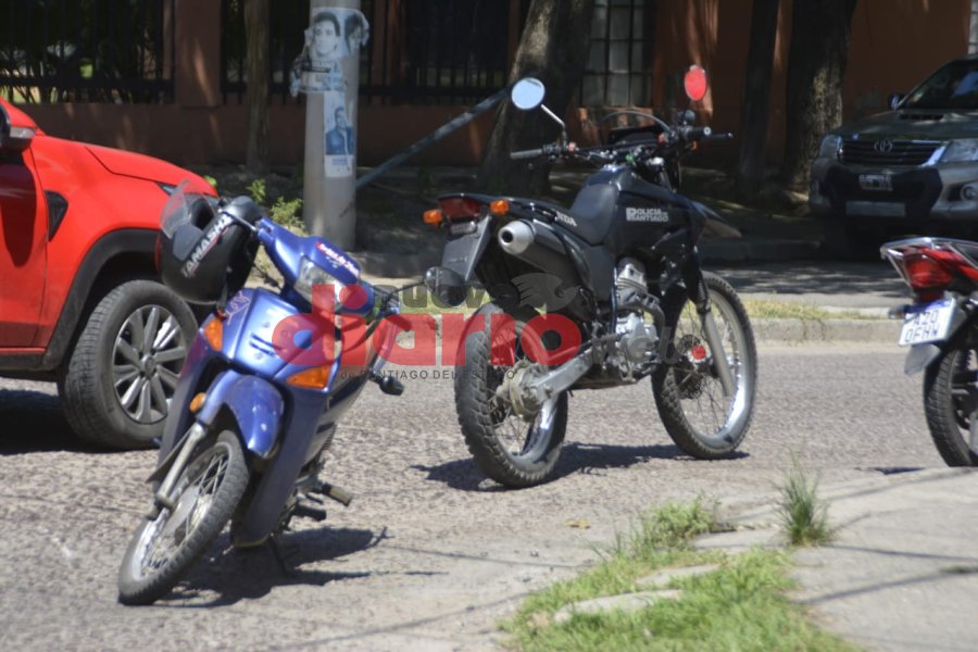 Líquido desparramado en la calle dejó un motociclista hospitalizado ...