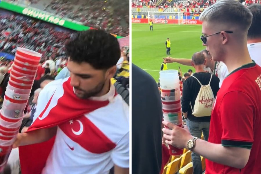 En la Eurocopa pagan 3 euros por cada vaso que se devuelve | Nuevo ...