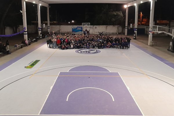 Se inauguró la cancha de básquet del Club Normal Banda | Nuevo Diario Web