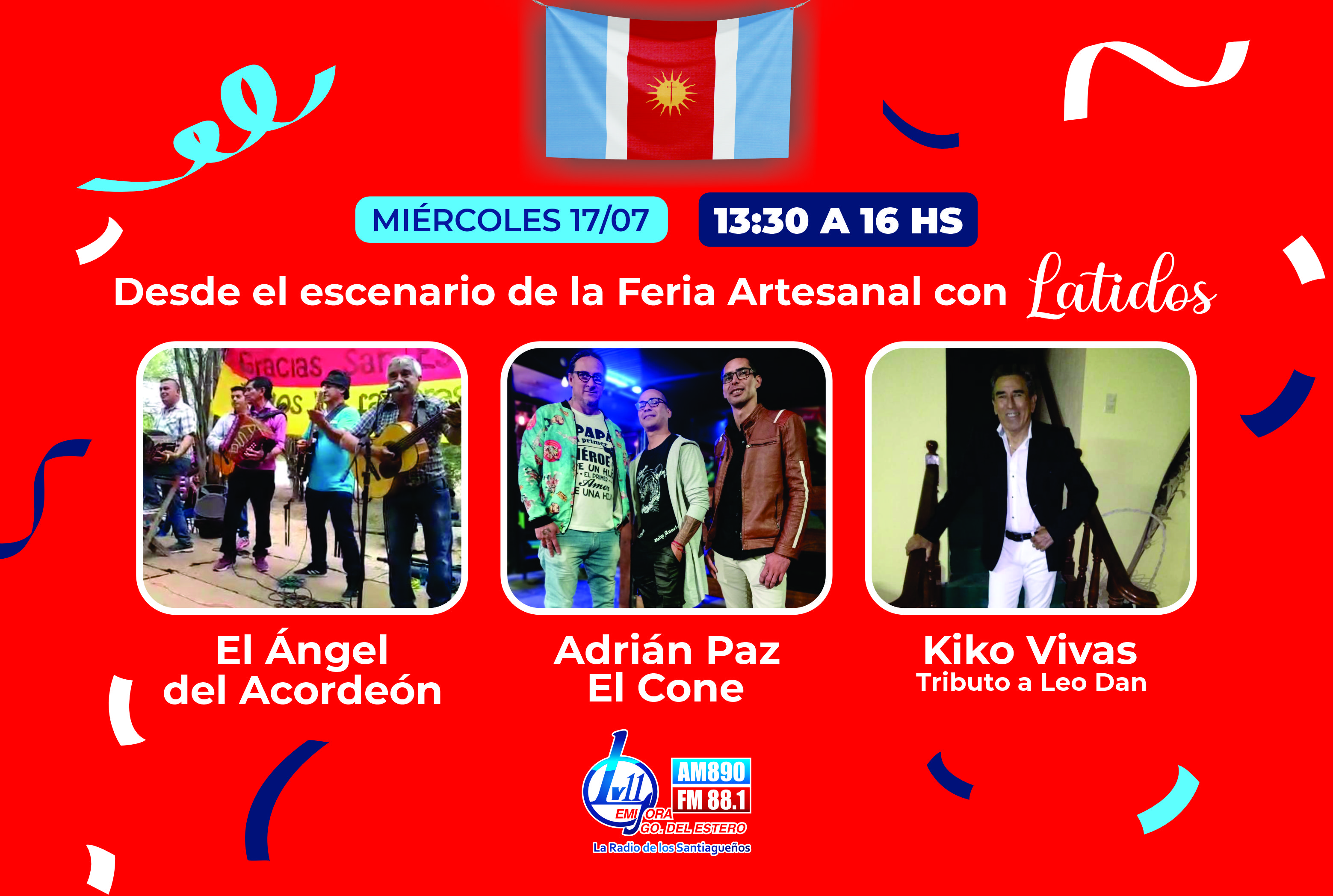 El Ángel del Acordeón, Adrián Paz y Kiko Vivas, desde la Feria ...