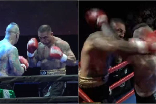 Video: un influencer libertario noqueó en el primer round al “Patón ...