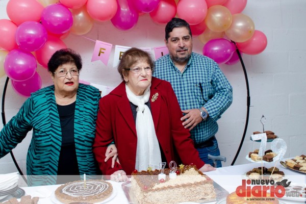 El cumpleaños Nº 79 de Sara Azar de Ibáñez (Fotos) | Nuevo Diario Web