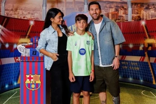 Thiago Messi cumplió 13 años y tuvo una fiesta con temática del ...