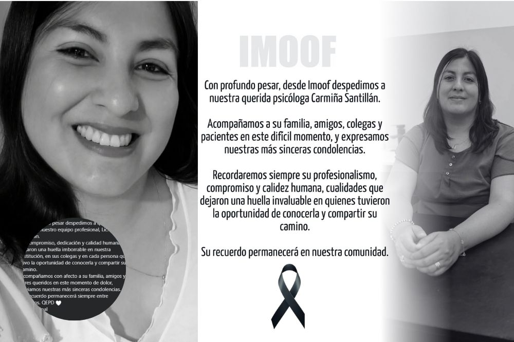 Sigue la conmoción por el fallecimiento de la querida psicóloga Carmiña ...